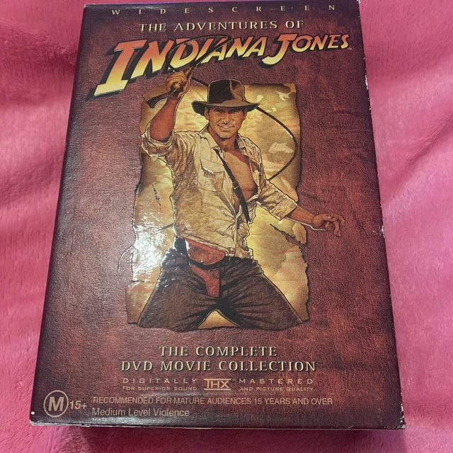 INDIANA JONES | Boxset Complete Collection DVD 2003 Region 4 Paramont ...