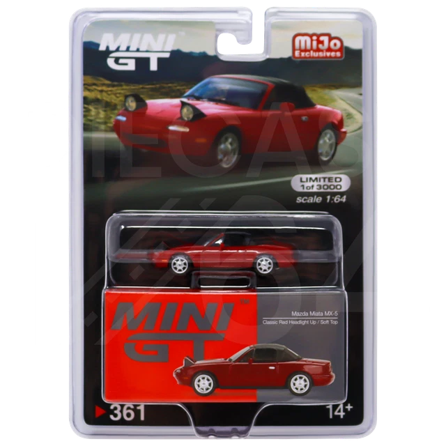 Mini Gt Mijo Exclusive Red Mazda Miata Mx 5 Soft Top £16 80 Picclick Uk