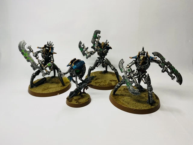 NECRON SKORPEKH DESTROYERS X3 And Canoptek Plasmacyte Warhammer 40k £4. ...