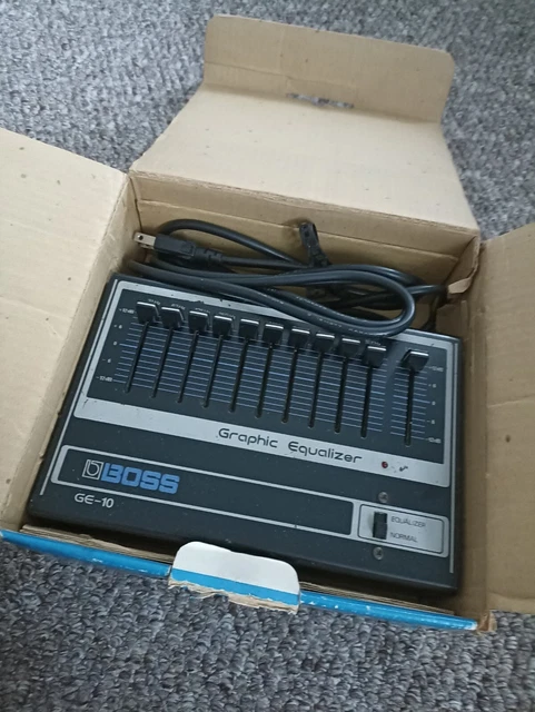 BOSS GE10 GRAPHIC Equalizer -- Made in Japan Vintage (100V Japanese ...