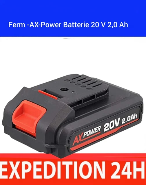 FERM -AX POWER Battery 20V 2.0Ah Batterie rechargeable EUR 22,00 ...