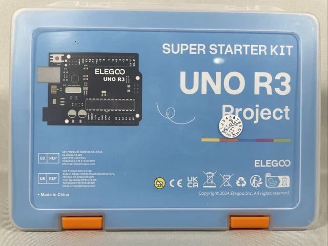 ELEGOO UNO R3 Project Most Complete Starter Kit Tutorial Compatible ...