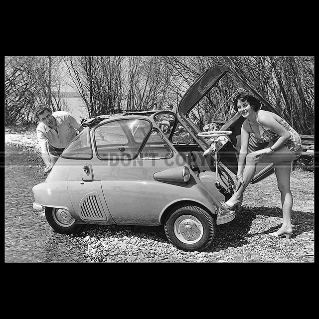 PHOTO A.000313 BMW ISETTA 1955-1957 BUBBLE CAR MINICAR MICROCAR £6.12 ...