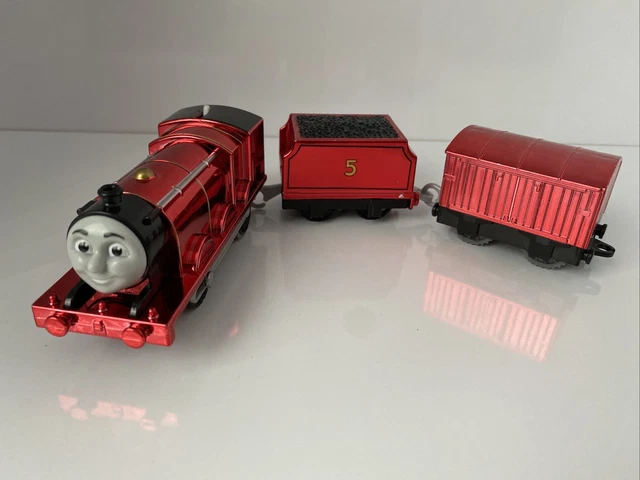 THOMAS & FRIENDS Trackmaster Revolution James - Celebration Metallic ...