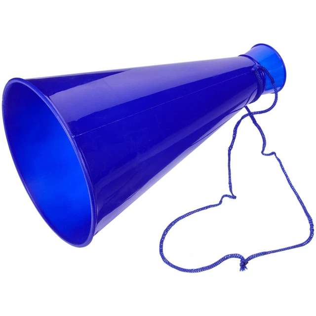 CHEER MEGAPHONE MINI Soccer Stadium Horn Plastic Megaphone Loudspeaker ...
