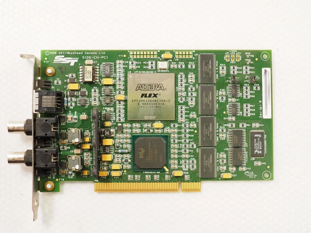 MOLEX WOODHEAD SST 5136-CN-PCI Controlnet PCI BUS Communication Card ...