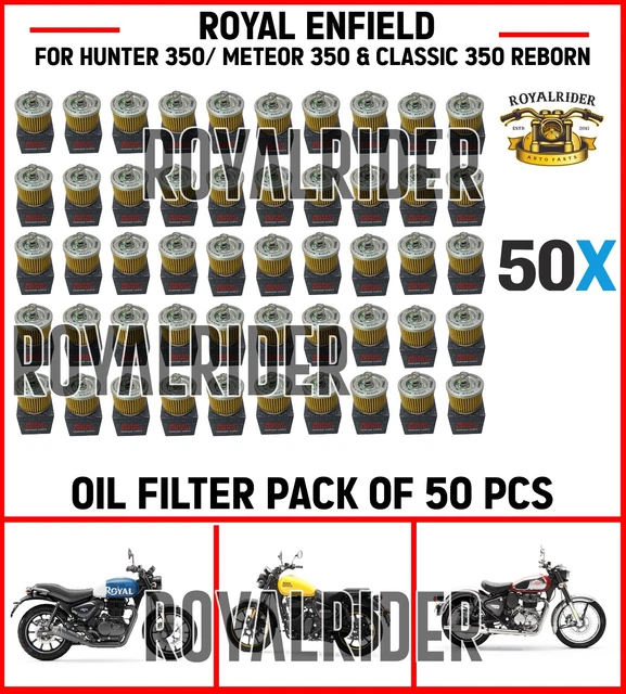 ROYAL ENFIELD HUNTER 350/Meteor 350 & Classic 350 Reborn "OIL FILTER ...