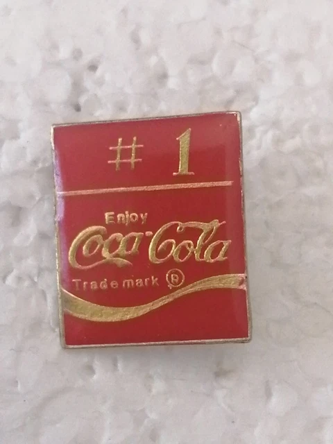 PIN'S PINS PIN Boisson Soda "Coca Cola # 1" EUR 3,50 - PicClick FR