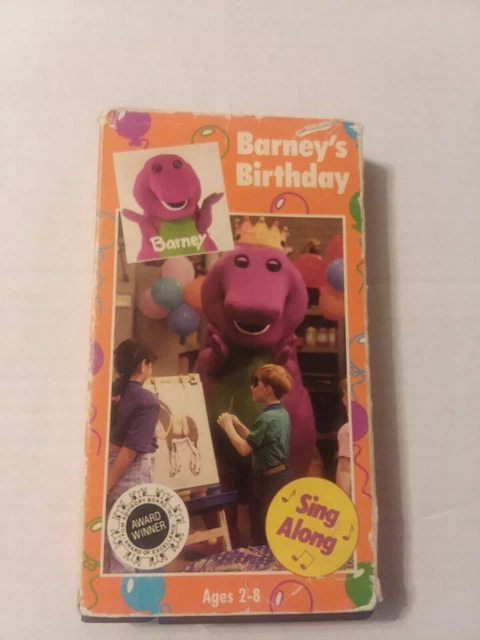 BARNEY - BARNEYS Birthday (VHS, 1992) £18.55 - PicClick UK
