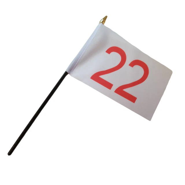 22ND OF FOOT Regiment Cheshire Military 6" x 4" Hand waving Flag EUR 5 ...