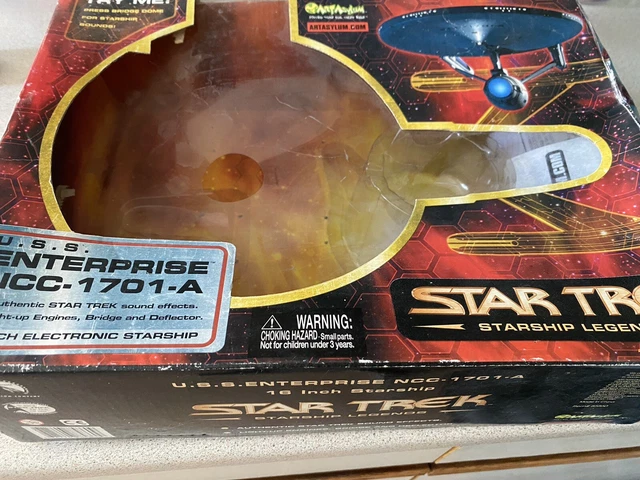 EMPTY BOX ART ASYLUM STAR TREK USS ENTERPRISE NCC-1701-A 16inch ...