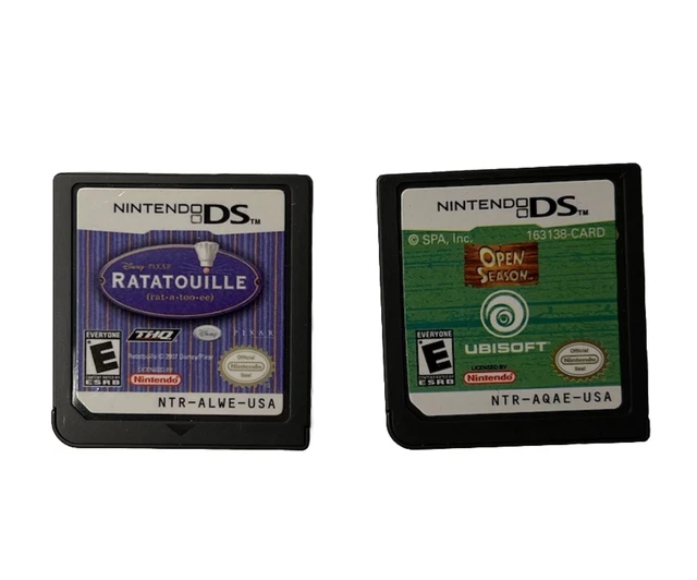 DISNEY PIXAR RATATOUILLE And Open Season - Game Only / Tested Nintendo ...