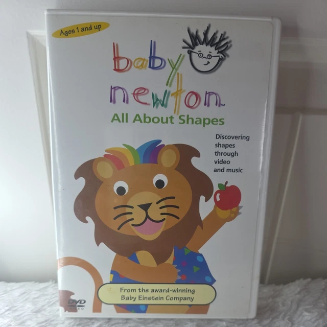 BABY EINSTEIN: BABY Newton - All About Shapes (2002 DVD) $13.85 ...
