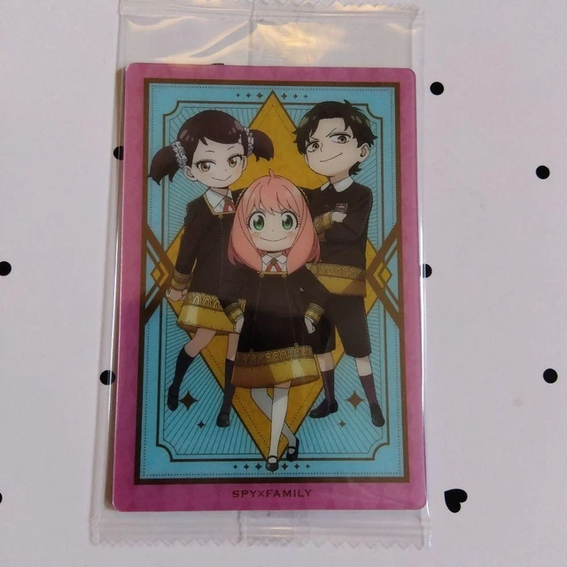 SPY FAMILY WAFER Card Anya Becky Damian £24.60 - PicClick UK