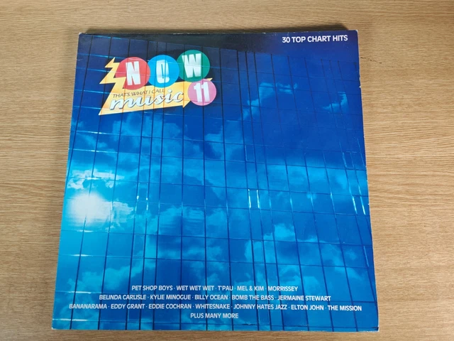 NOW THAT'S WHAT I Call Music 11 Vinyl LP Double Album 1988 Virgin Rock ...