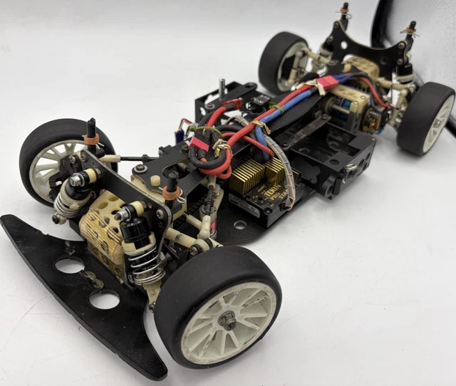 FOR PARTS YOKOMO YR-4 FRP chassis with ESC and motor £125.92 - PicClick UK