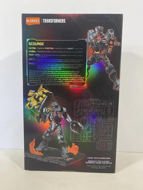 TRANSFORMERS CLASSIC CLASS #03 Scourge Rise of the Beast Model Kit ...