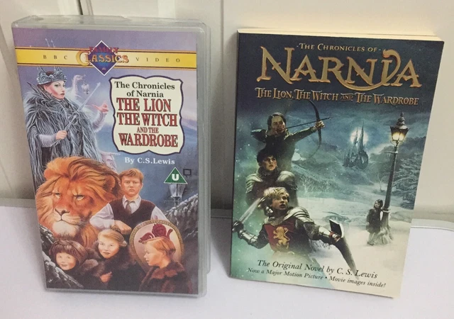 BBC 1988 TV Series VHS Video The Lion,The Witch & The Wardrobe PB Book ...