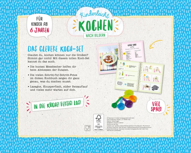 KINDERLEICHT KOCHEN NACH Bildern. Das clevere Koch-Set für Kinder ab 6 ... KINDERLEICHT KOCHEN NACH Bildern. Das clevere Koch-Set für Kinder ab 6 ...