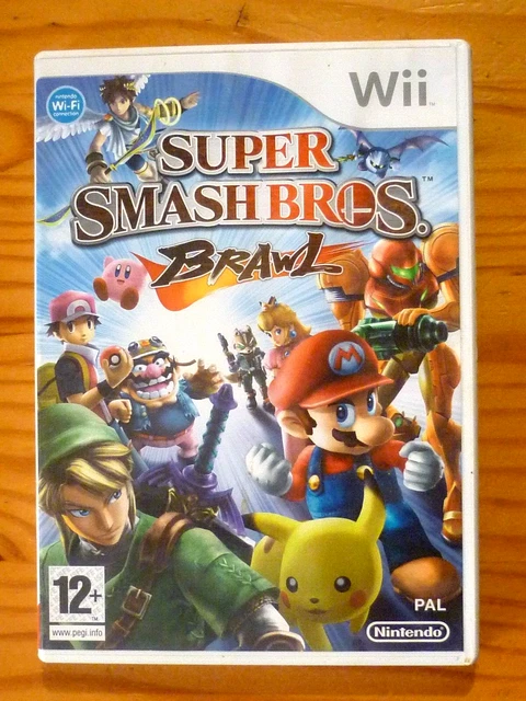SUPER SMASH BROS Brawl Jeu Wii. PAL. Complet. Français. EUR 9,50 ...