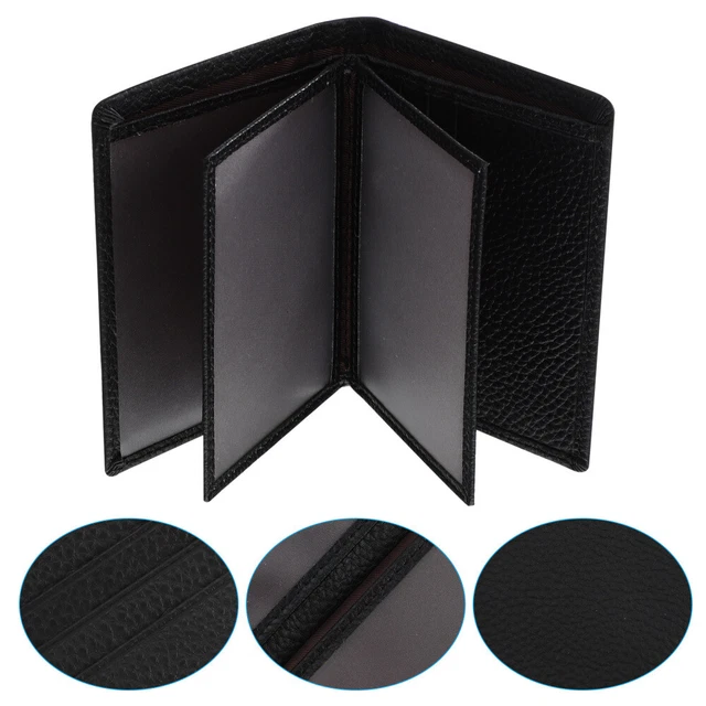 MEN WALLET ID Cards Pocket Driver's License Case Convenient Man Miss £ ...