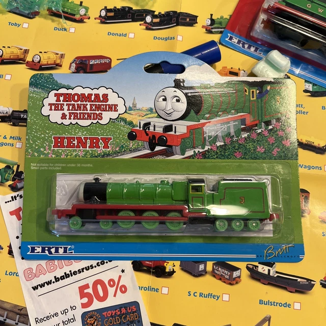 ERTL THOMAS THE Tank Engine & Friends Train - HENRY 1993 - NEW 👍 £26.72 ...