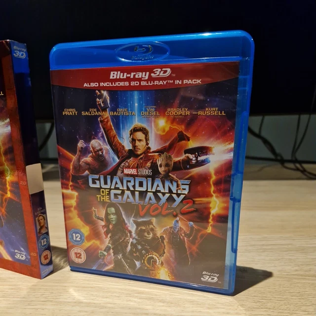 GUARDIANS OF THE Galaxy: Vol. 2 - 3D + 2D Blu-ray - 2 discs - (2017) cert 12 £6.99 - PicClick UK