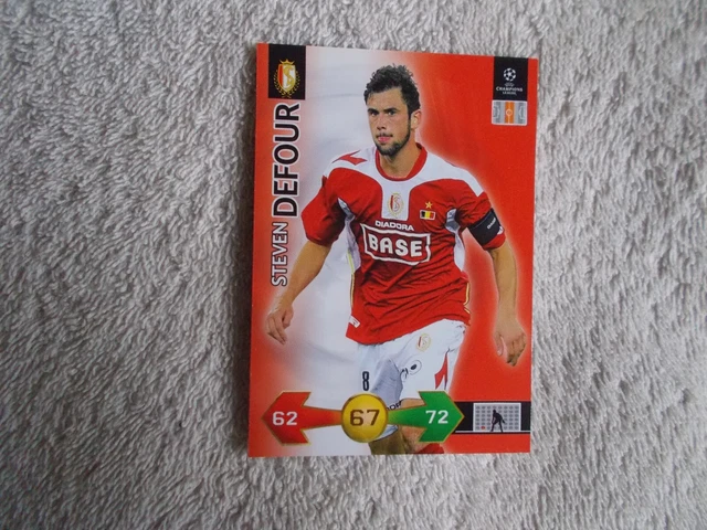 PANINI SUPER STRIKES 09-10 Football "STEVEN DEFOUR" Standard Liege ...