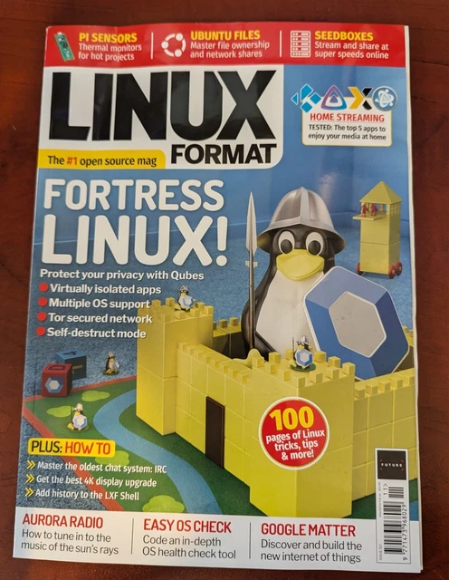 Linux Format Magazine Nov 2024 Protect Your Privacy With Qubes Pi Sensors £840 Picclick Uk 