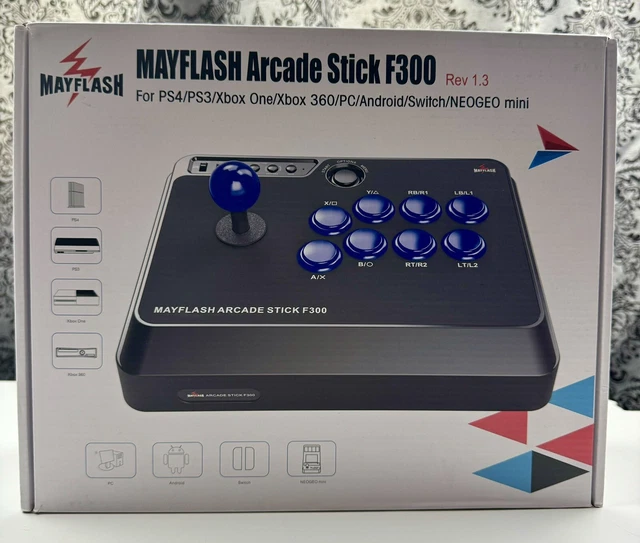 MAYFLASH F300 ARCADE Fight Stick joystick (boîte ouverte) EUR 27,91 ...