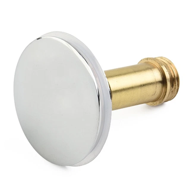 38MM TAP UP Chrome Basin Waste Push Button Clack Plug+Spring Bolt ... 38MM TAP UP Chrome Basin Waste Push Button Clack Plug+Spring Bolt ...