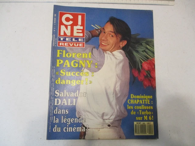 CINE REVUE N°5 Du2Fevrier 1989 Florent PAGNY POSTER michael PARE Texas ...