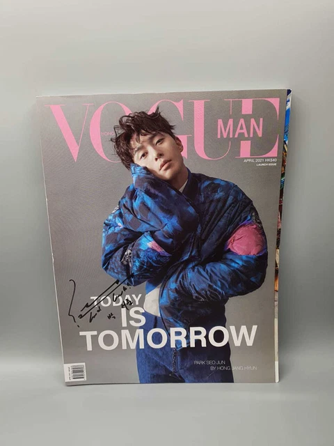 PARK SEO JOON Vogue Man Hong Kong Magazine LIMITED EDITION with ...