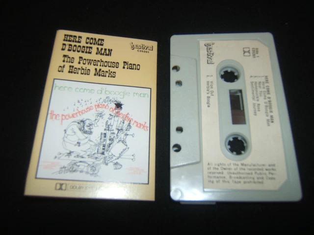 HERE COME D'BOOGIE Man Herbie Marks Powerhouse Piano Australian ...