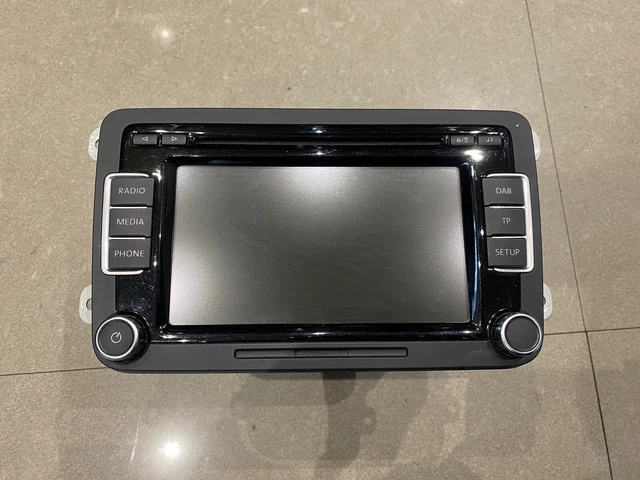 VW RCD 510 DAB Touchscreen 6 CD Stereo MIT CODE Golf MK6 Caddy ...