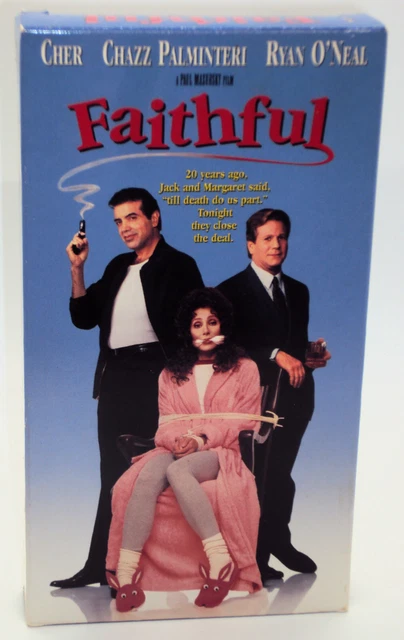 FAITHFUL VHS OUT Of Print Video Tape CHER RYAN O'NEAL 1996 Comedy ...
