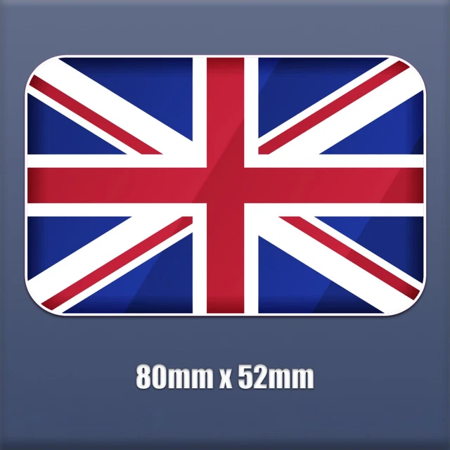 STICKER UNION JACK UK Great Britain GB Flag Self Adhesive Vinyl S119 £3 ...