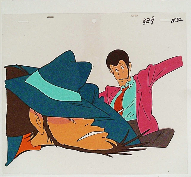 LUPIN THE THIRD Iii Part 3 Lupin Anime Production Cel 9 £199.37 ...