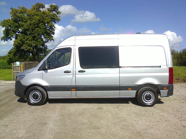 2019 19 REG Mercedes-Benz Sprinter 314 Cdi Mwb Crew Van Air Con 6 ...