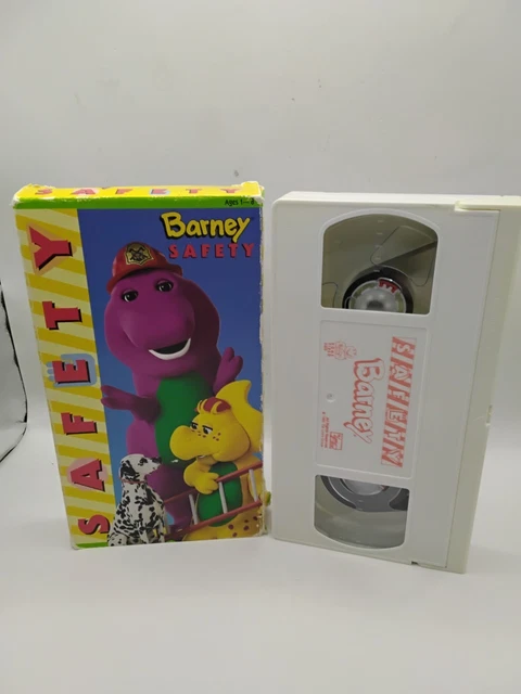 BARNEY SAFETY VHS Kids Vintage 1995 $16.00 - PicClick CA