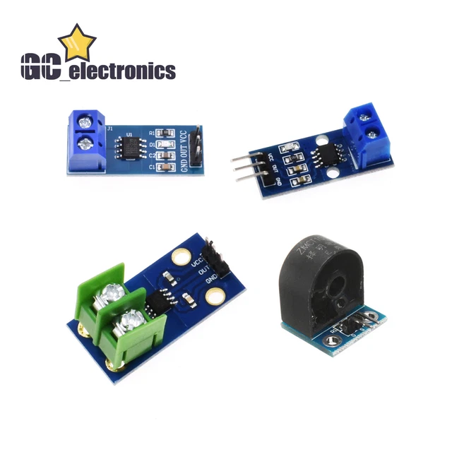 52030a Range Current Sensor Module Acs712 For Arduino Raspberry Pi