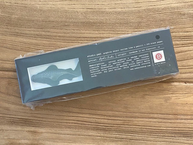 AGELIO BATLE GRAPHITE Object Koi Fish Sculpture Graphite Pencil Studio ...
