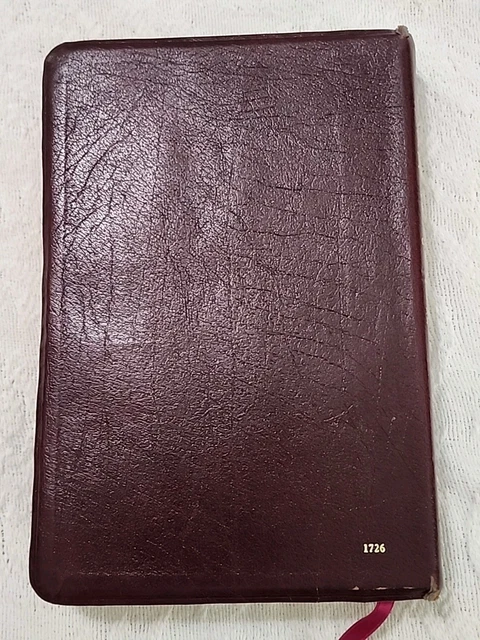 THE NEW SCOFIELD Study Bible NIV Red Letter Edition Oxford 1984 ...
