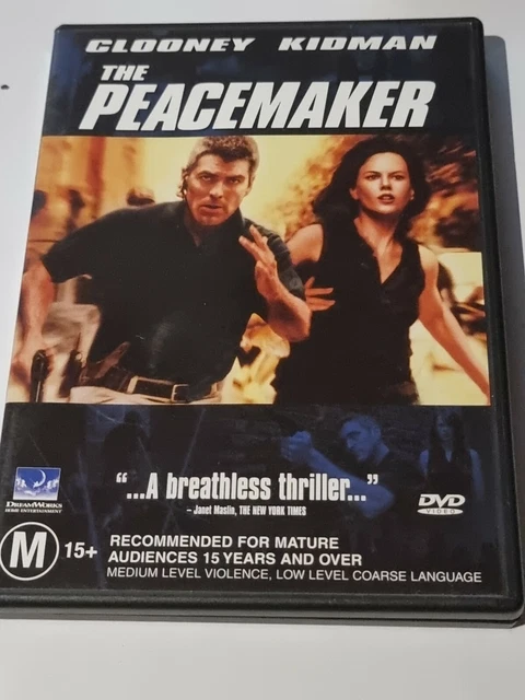 THE PEACEMAKER (DVD, 1997) George Clooney Region 4 Free Postage z34 £4. ...