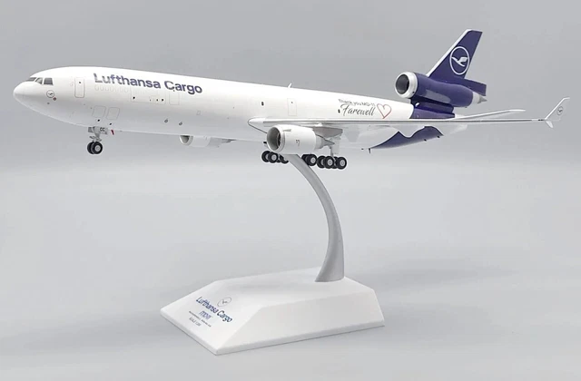 JC WINGS 1:200 Douglas MD-11(F) Lufthansa Cargo Farewell MD-11 D-ALCC ...