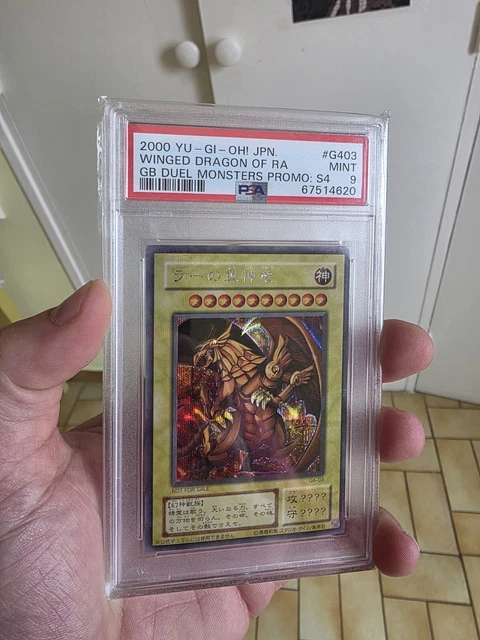 WINGED DRAGON OF Ra - GBI-003 - PSA 9 Mint - Secret Rare Silver - Yu-Gi-Oh EUR 145,00 - PicClick FR