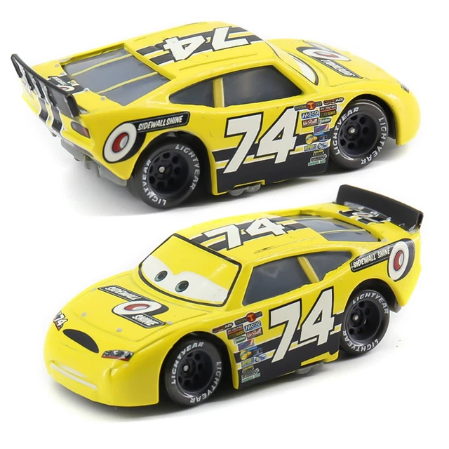 DISNEY PIXAR CARS NO.74 Sidewall Shine Diecast Model Toys Cars 1:55 Kid ...
