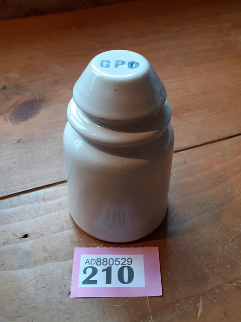 VINTAGE GPO TELEGRAPH pole ceramic insulator (Ref 210) £7.00 - PicClick UK