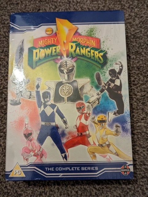 MIGHTY MORPHIN POWER Rangers Complete Series Box Set Season 1,2,3 ...