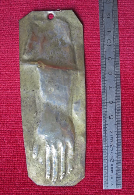 ANTIQUE EX VOTO Tama Tamata Greek GRECE Grec Orthodox Authentic ...